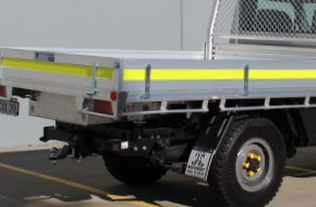 HI VIZ - Yellow Refelctive striping - Tip Top Equipment